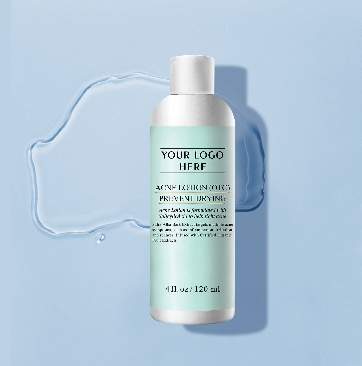 Acne Lotion with Salicylic Acid | Spa De Soleil