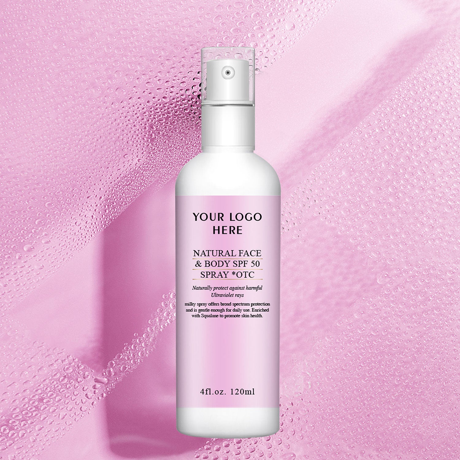 Natural SPF 50 Spray - Strong UV Protection